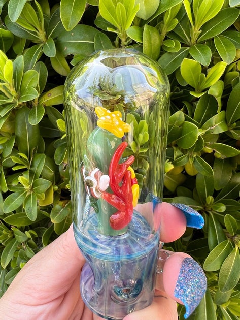Coral Reef Fish Glass Hand Pipe| Intricate Hand Pipes