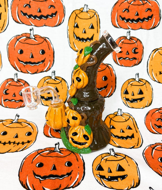 Cheech Hamsa Evil Eye Sandblasted Recycler | Cheech Recycler