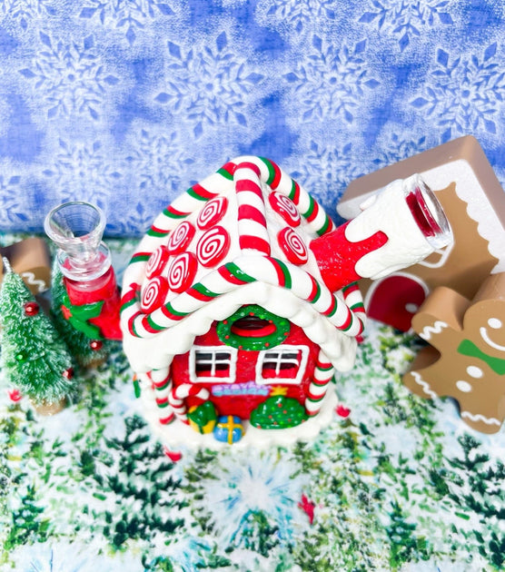 Gingerbread House Bong| Christmas Dab Rig