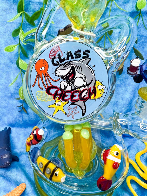 Cheech Shark Attack 11in Dab Rig| Beach Bong