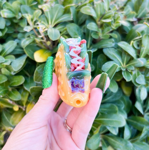 Taco Glass Hand Pipe | Custom Wholesale Glass Pipes