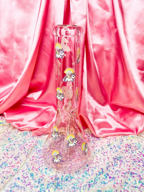 Pink Unicorn Bong| 12 Inch Bong
