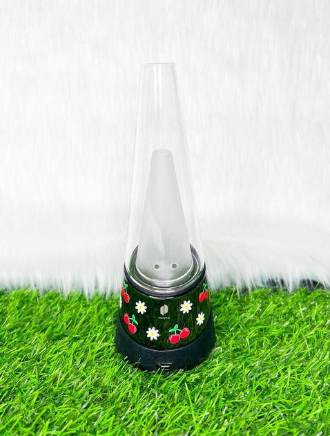 Cherries & Daisies Puffco Peak Dab Rig – Cute Electric Rig | StayLit