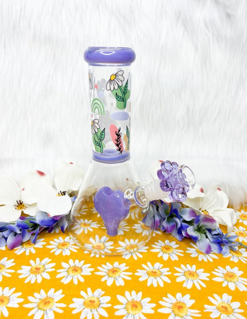 Purple Daisy Bong| Cute Daisy Bong