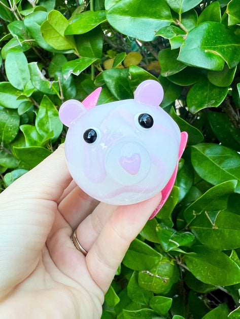 Cute Piggy Glass Hand Pipe For Sale| StayLit Design