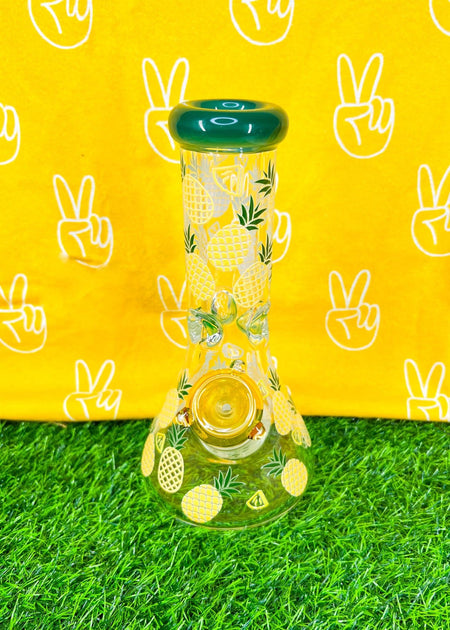 Sweeten Your Sessions with Our 10-Inch Juicy Peach Bong Set
