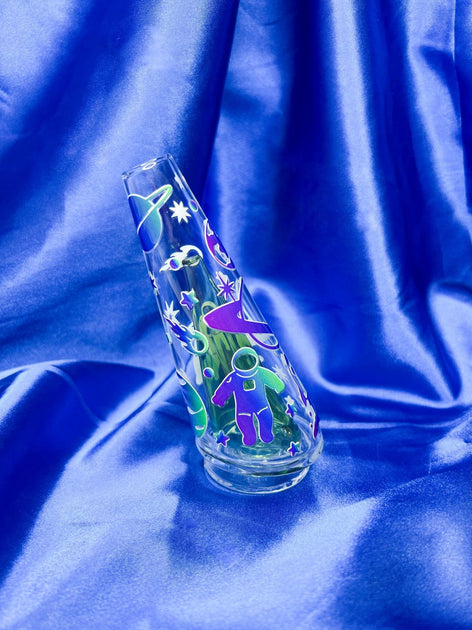Space Puffco Glass Attachment| Cool Puffco Glass| Custom Puffco Glass