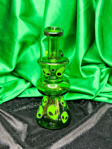 Green Alien Dab Rig | Cool Alien Bong