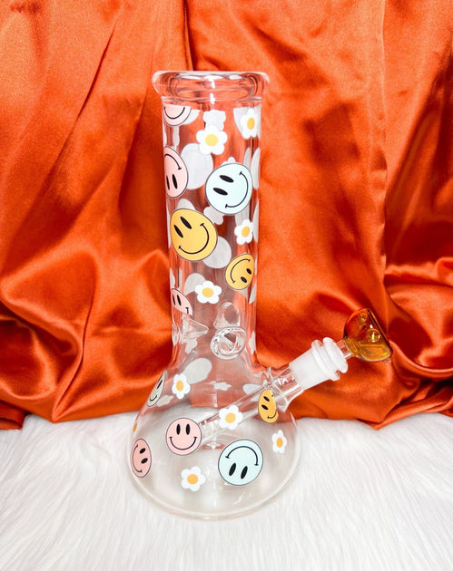 Red Coral Hornet Head Hand Pipe Glass Pipe For Sale|StayLit Design
