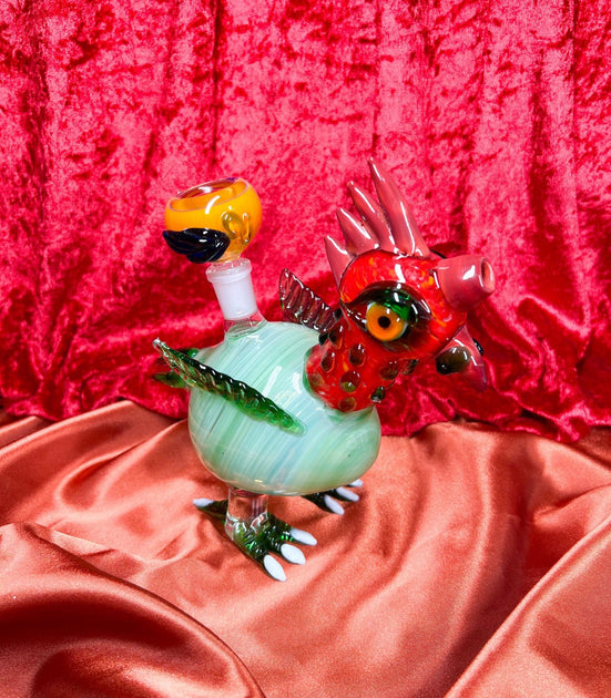Rooster Bong| Chicken Bong| Animal Pipe