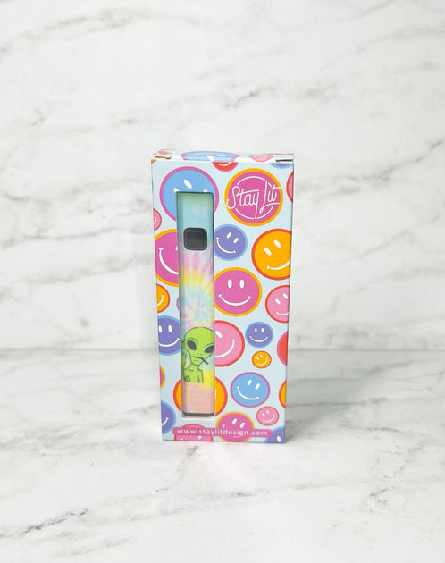 510 Threaded Battery Tie Dye Alien Starter Kit