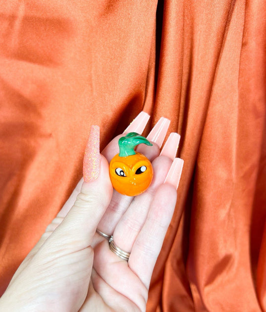 🍊 Orange Fruit Bubble Carb Cap | Fun & Functional Dab Accessory