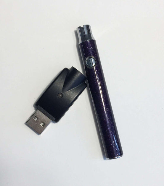 Purple Glitter Vape Pen | Custom Purple Vape Pen | Shop StayLit Design