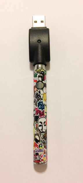 Thin Vape Pen | Sticker Bomb Vape | StayLit Design
