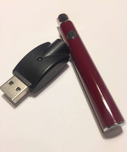 510 Threaded Battery Maroon Vape Pen – StayLit Design