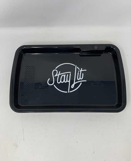 420 Pink and White Weed Leaf Rolling Tray | Order StayLit Design