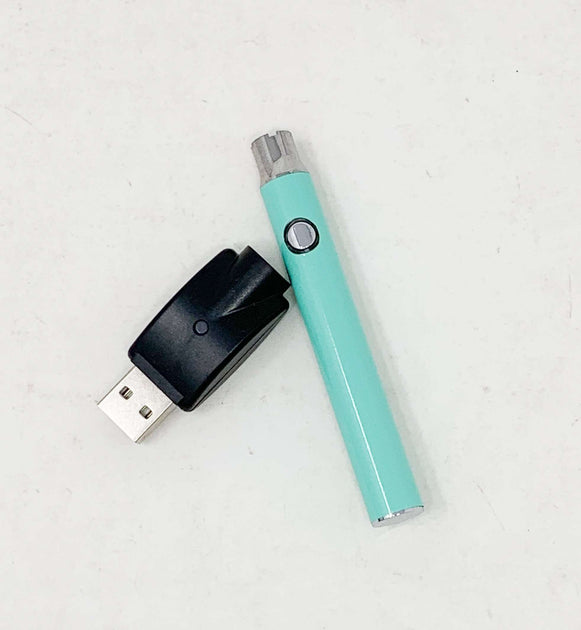 510 Threaded Battery Matte Mint Vape Pen | Order From StayLit Design