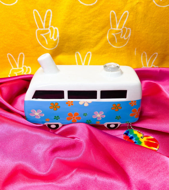 Retro Groovy Cermaic Bus Water Pipe For Sale|StayLit Design