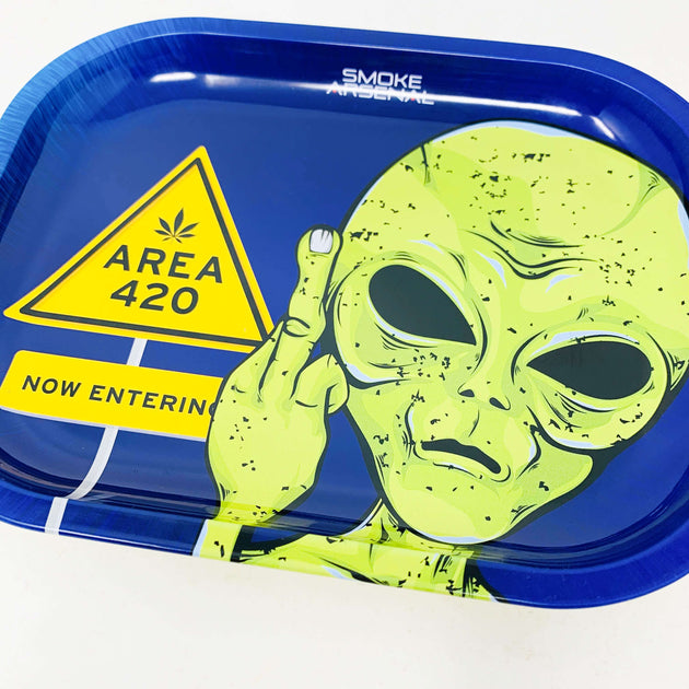 Alien Rolling Tray | Smoking Accessories | StayLit Design