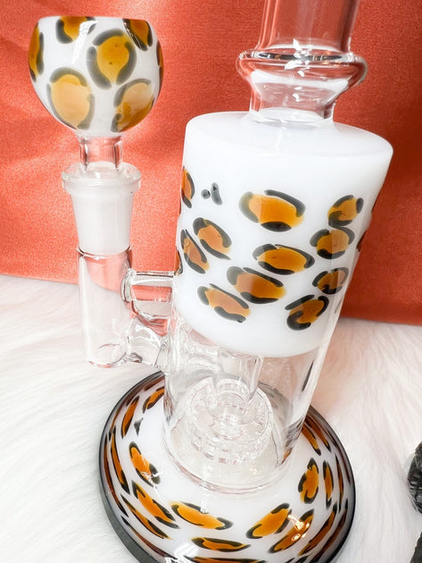 Cheetah Bong|Leopard Dab Rig For Sale|StayLit Design