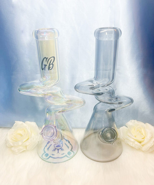Iridescent 12 Inch Zong Water Pipe For Sale|StayLit Design